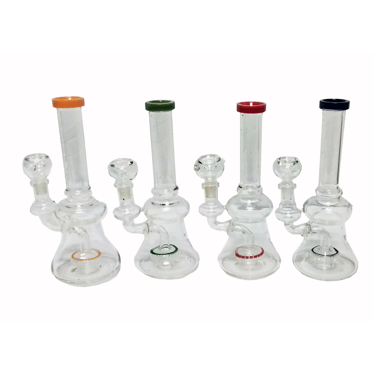 Glass Conical Bong 8 Inch Shower Inside With Slide